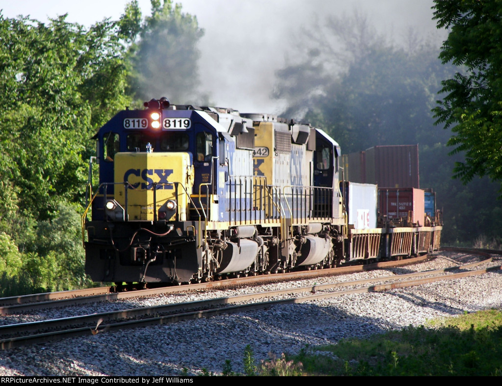 Northbound into Michigan